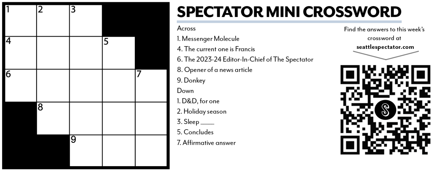 The Spectator’s Mini Crossword (5-24) – The Spectator