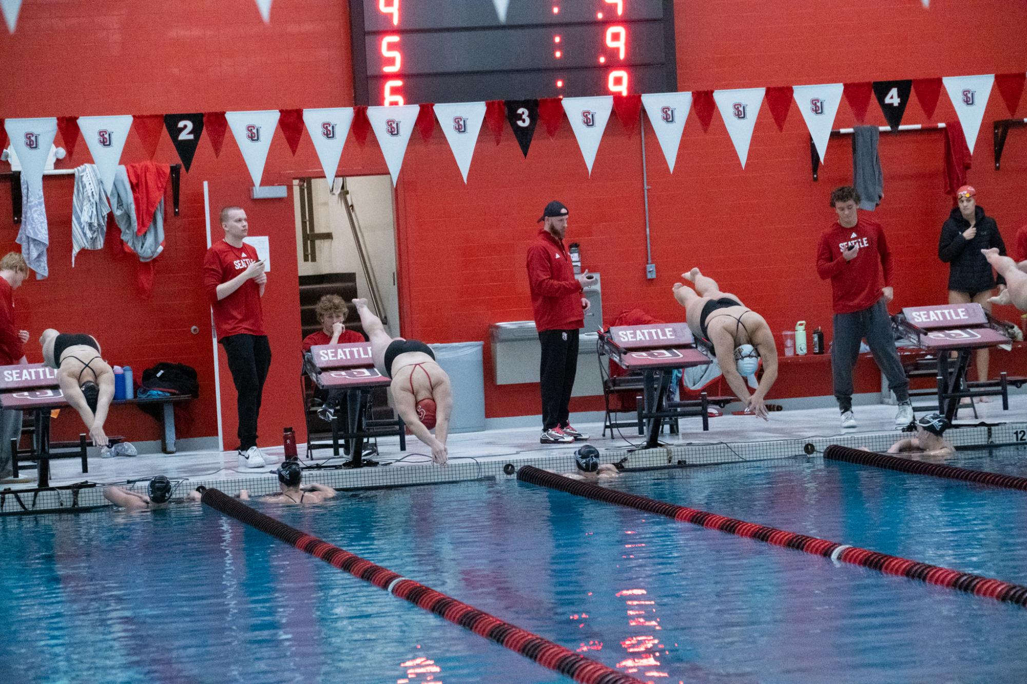 Seattle U Women’s Swim Dives into Second Meet of the Year – The Spectator